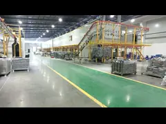 Powder painting for light fixture