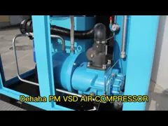VSD PM Variable Speed Screw Compressor 37kw 50 Hp Rotary Screw Air Compressor