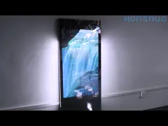China Floor Standing Smart Fitness Mirror , Full Body Workout Mirror 500 Nits 1920×1080 for sale
