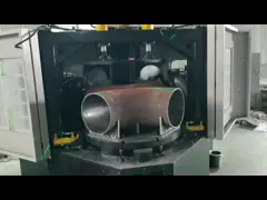 China CNC Door Type PLC 6Kpa Pipe Fitting Beveling Machine for sale
