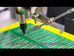 High Frequency PCB Board Assembly With FR4 RCC PTFE For LED High-Speed Applications