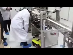 Lisptick Packaging Line-Labeling +Cartoning with Liner Line