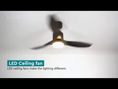 China Plastic DC Motor Save Energy Ceiling Fan Lights With 6 Speed Remote Control for sale
