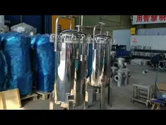 China Customized High Flow Cartridge Filter Housing SS304 Lined Cartridge Filter Housing for sale