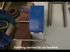 Easy operation quality headrest polishing machine