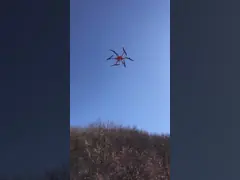 Mapeamento de terreno Drop 900m Detecção de longo alcance UAV LiDAR Scanning Suporte VTOL Airborne High Accuracy DEM