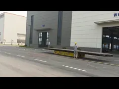 Electric Steel Plate Transfer Cart,Flexible Trackless Battery Trolley