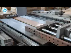Ημιαυτόματη πίεση δύο εργασίας μηχανών 0.5-0.8Mpa συνελεύσεων πυρήνων θερμαντικών σωμάτων δύναμη μηχανών 220V οικοδόμων πυρήνων σειρών