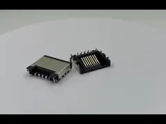 Porta patch per scheda svasata con connettore Ethernet RJ45 femmina a due pin 8P schermato da 4,6 mm