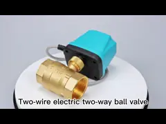 1/2 Inch 220v Normally Closed Normally Open Brass Water Motorized Ball valves