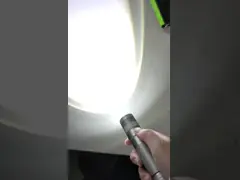 Good quality Aluminum Flashlight USB version
