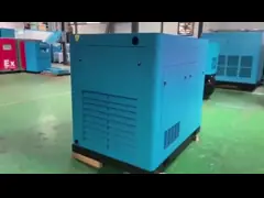 China 40000Hr Industrial Screw Type Air Compressor PM VSD Oil Lubricated Oil Injected 200HP for sale