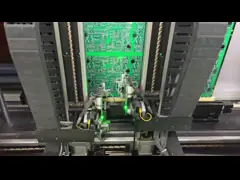 6 cartes de circuit imprimé à couche avec surface ENIG Masque de soudure noir avec trou de tente