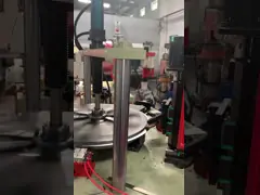 round small tranformer tank body making machine