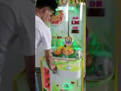 Little bee capsule toys catching redemption game machine