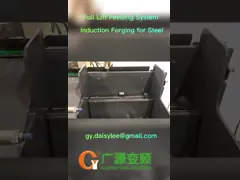 Induction Forging with automatic feeding system