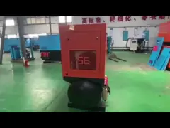 China 10HP 15HP  Silent Oil Free Types Of Rotary Air Compressor Tank Mounted for sale