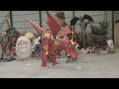 Red fly dragon costume