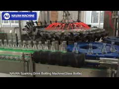 Navan CGFD32-32-8 Sparkling Drink Bottlin g Machine (Glass Bottle with metal crown cap)