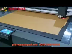China Digital Paper Box Sampler Cutting Making Machine With Rubber Belt for sale