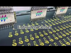 Washable Work Shirt Name Patches Custom Embroidered Iron On Patches