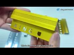 China 6063 Aluminum Ceramic Tile Edging , T5 Aluminum Ceramic Tile Edging for sale