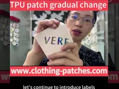 customized TPU patch gradual change