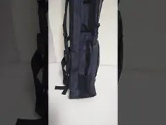 Bolsa de equipamento de hóquei personalizada durável, mochila para tacos de hóquei em campo para 3 a 4 adesivos