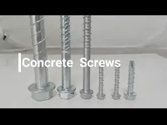 China Hex flange concrete thread self-cutting anchor cement self-tapping screws for sale