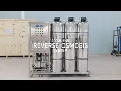 New project: SS304 TANK 1000LPH RO Water Treatment System