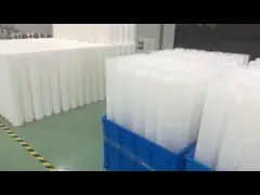 5ミクロンPPは産業水ろ過のための高い流れのろ過材をプリーツをつけた