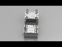 Battery cover (1*1) / Three-plates mold / Cold runner No.21776