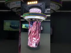 China Indoor Flexible Moving LED Screen Video Wall Customization Lifting Bendable Led Screen for sale
