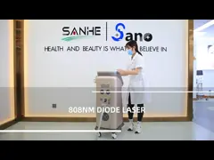 Vertical 755nm 808nm 1064nm Wavelength Diode Laser Hair Removal System