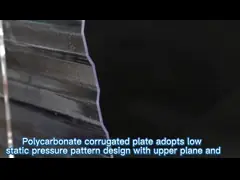 China 1mm Polycarbonate Embossed Sheet High Resistence Plastic Roofing Sheet for sale