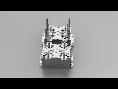 Headphone Lower Housing (1*2) / Hot runner / Three-plates mold No.23306 &23307
