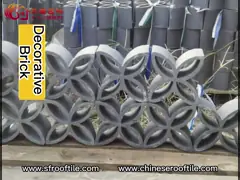 Decorative Terracotta Blocks Hollow Clay Bricks For Building Shadow Wall
