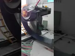 315t Pressing Punching Guard Rail Roll Forming Machine Gear Box Driving PLC Control