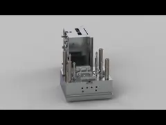 Transparent Clamshell Phone Back Cover (1*1) / Three-plates mold / Cold runner No.21872