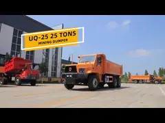 Caminhão basculante subterrâneo