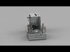 Transparent Clamshell Phone Front Cover (1*1) / Three-plates mold / Cold Runner No.21871