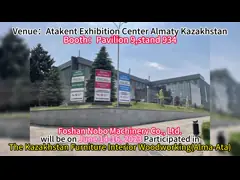 Nobo Machinery will be on June 14-16 Participated in The Kazakhstan Furniture Interior Woodworking