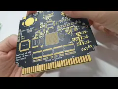 Gold finger hdi pcb