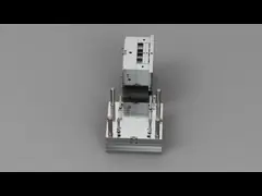 Transparent Three-proof Phone Upper Bottom Housing (1*4) / Cold runner / Three-plates mold No.23690