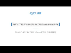 FC-LC SC ST E2000 Hybrid Fiber Optic Cable PVC LSZH TPU Material