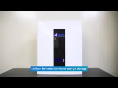 Wall mounted ESS system
