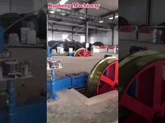 PLC Electric Wire Cable Laying Up Machine With Touch Screen