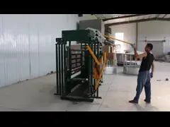 粉のコーティングの牛クラッシュ