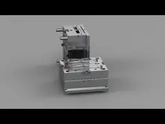 Transparent On-board Lower Bracket (1*4) / Hot runner / Two-plates mold No.23912