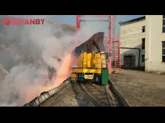 15T Load Steel Ladle Towable Railway Material Transfer Carts